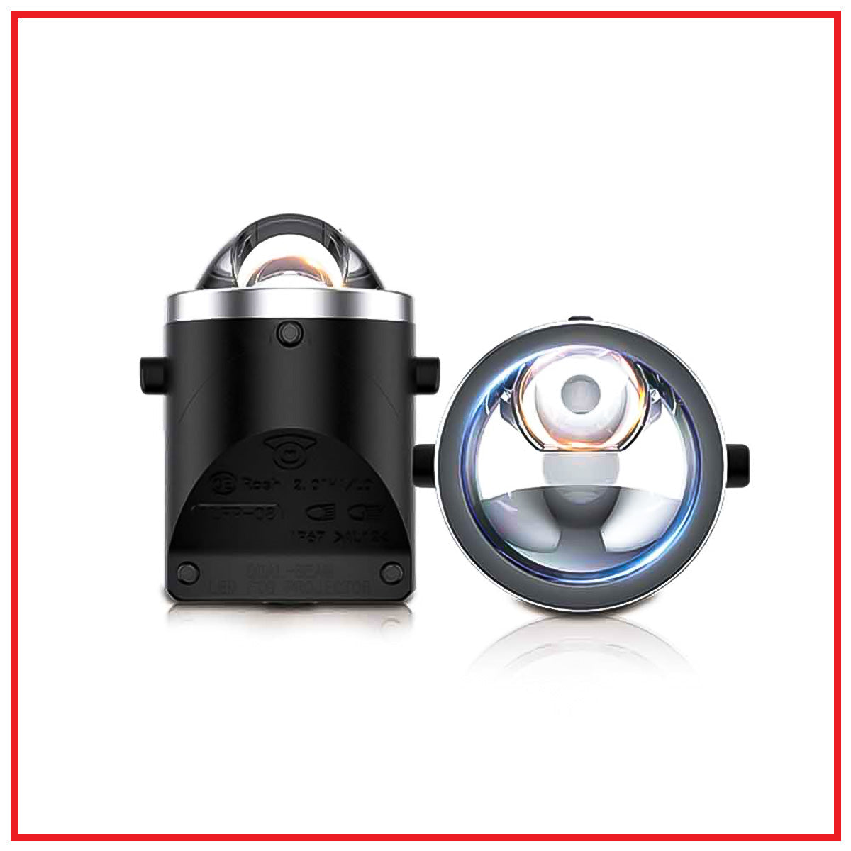Aozoom FLP 2040 Direct LED Fog Light Projector | 2.0 Inch BI Lamp | 90 ...