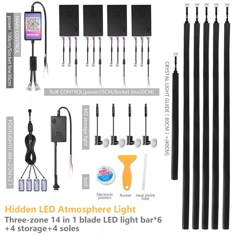 CARDI K3 Ambient Lights - Kit of 14 Pieces – autoclint